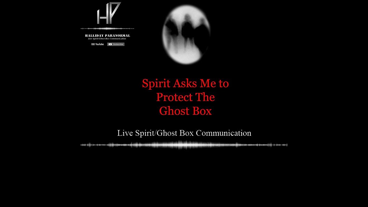 Live Spirit Ghost Box Communication "Bruce Protect This-Box Please Don ...