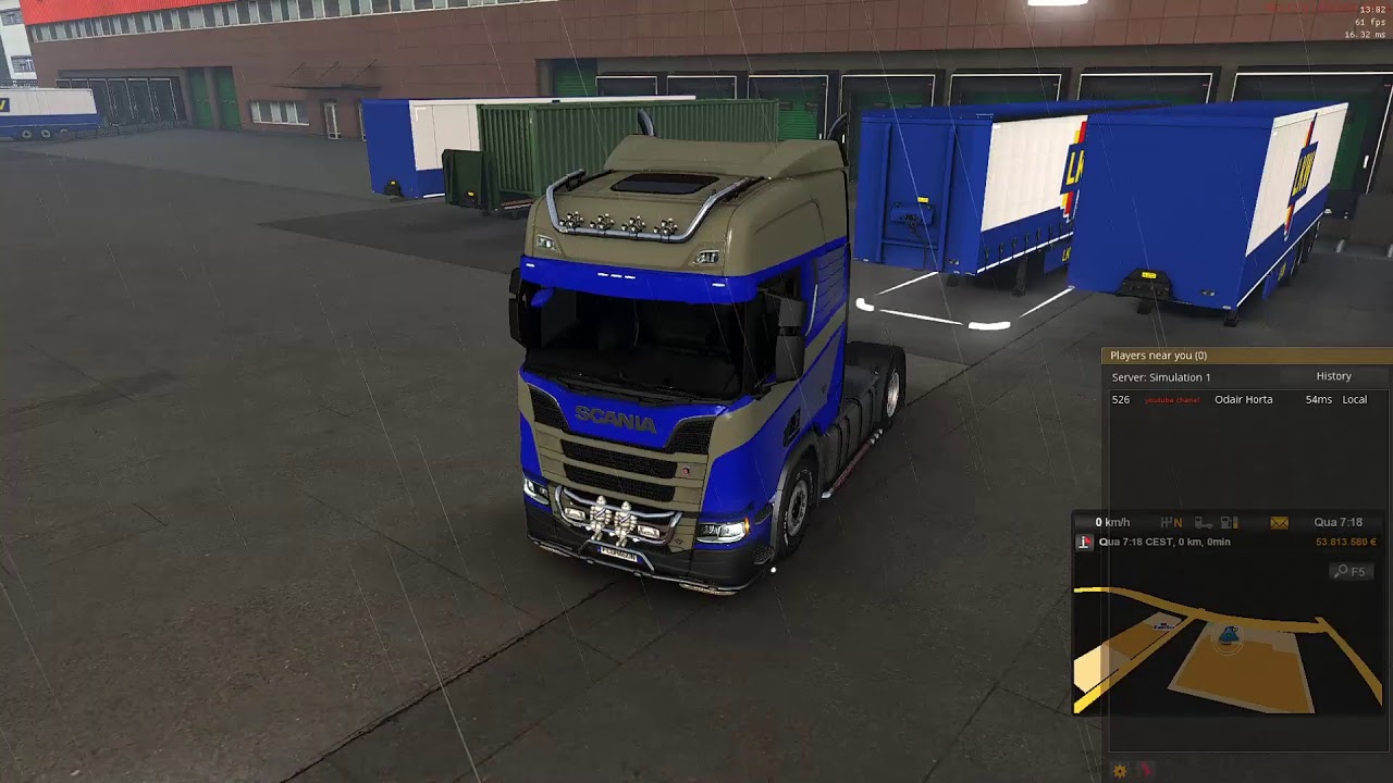 ETS2 MULTPLAYER - YouTube