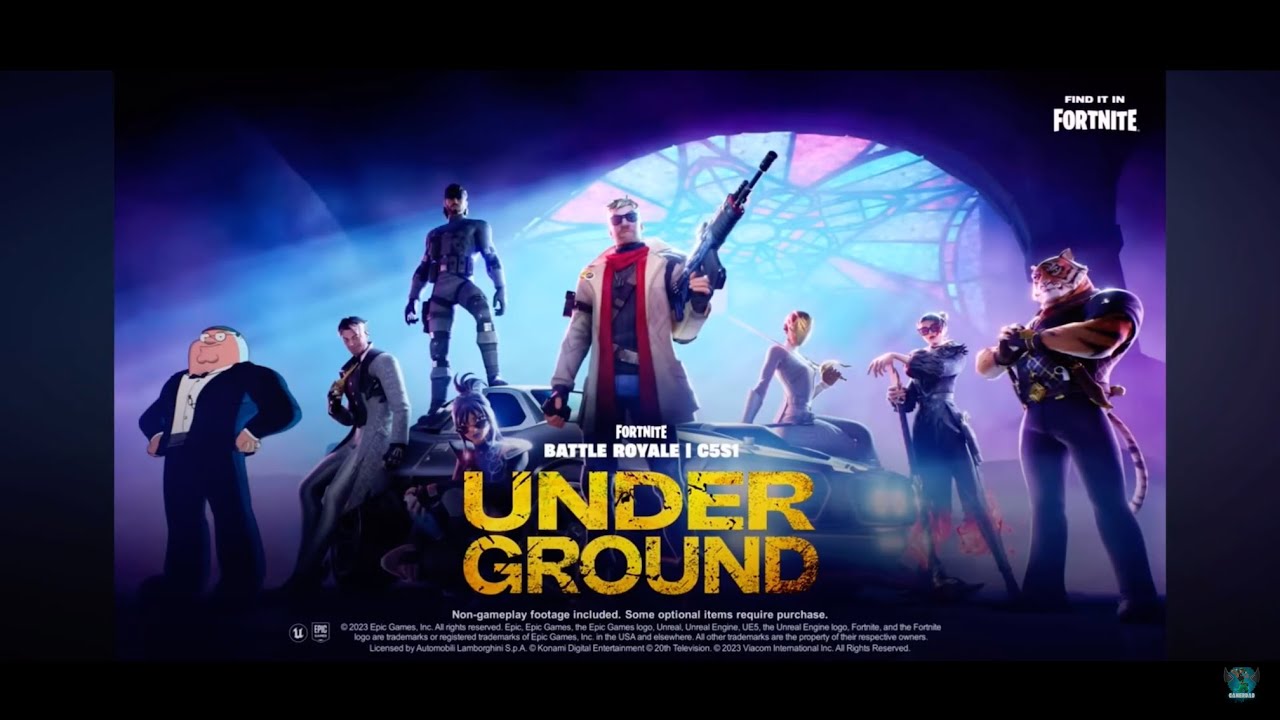 Fortnite Under Ground - Chapter 5 Season 1 Trailer - New Features and ...