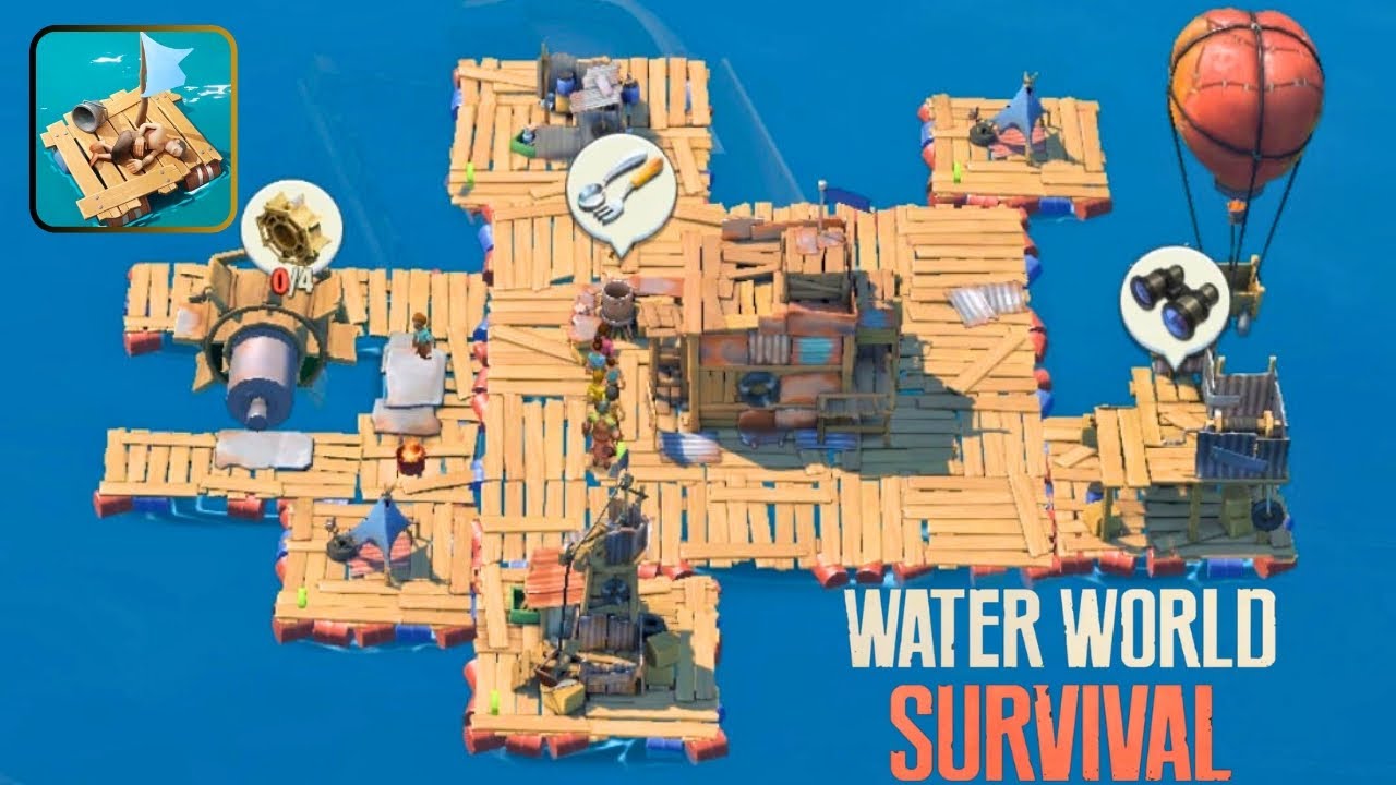 Water World Survival Gameplay Walkthrough - Survival Strategy Game ...