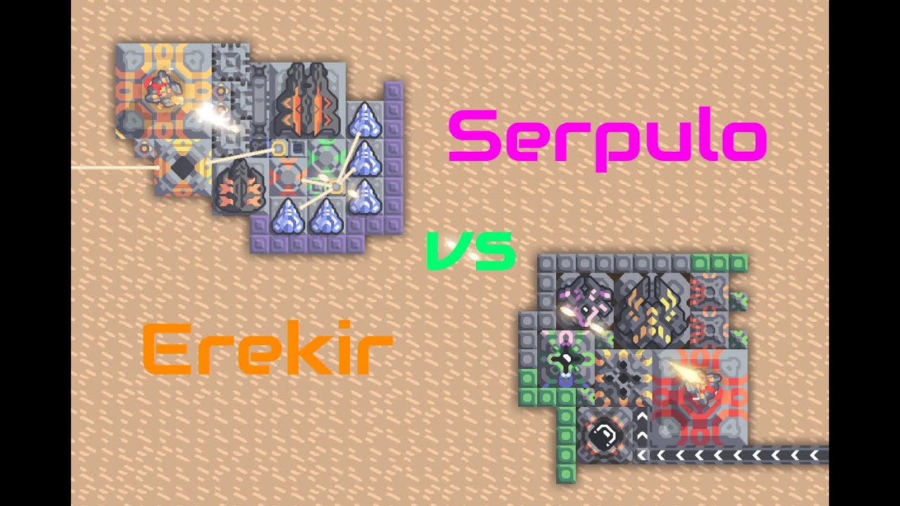 Serpulo vs Erekir | Mindustry PvP (w/Pulsar) - YouTube