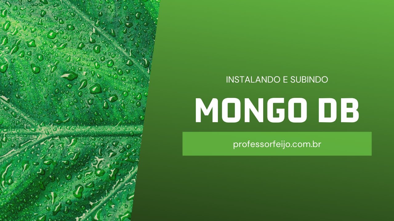 Instalando E Subindo O Mongo Db Youtube