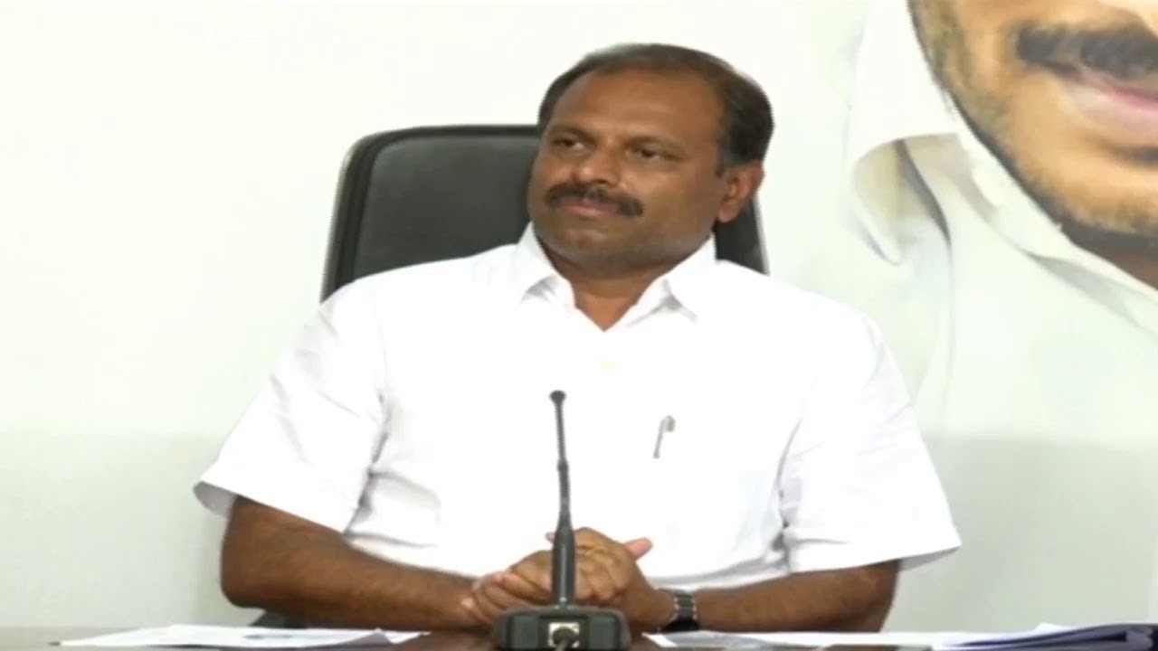 YSRCP MLA G.Srikanth Reddy pressmeet from party central office ...