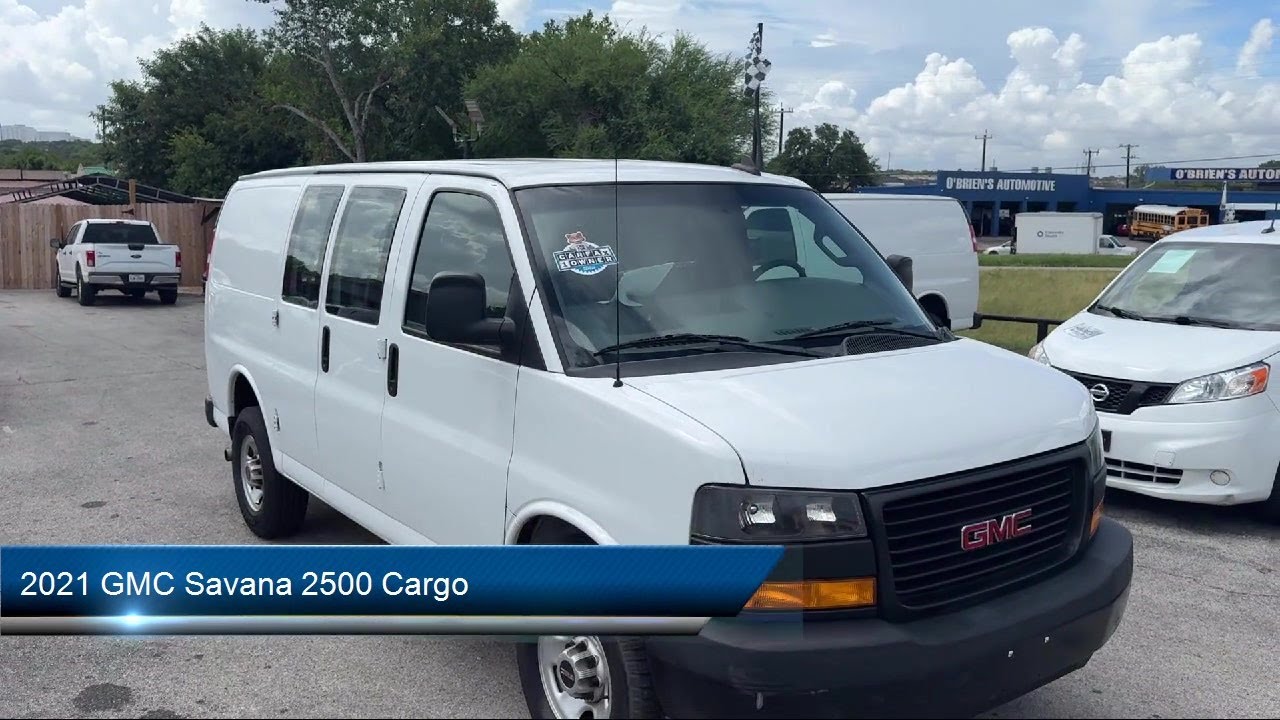 2021 GMC Savana 2500 Cargo Regular Van 3D Austin Laredo Houston San ...