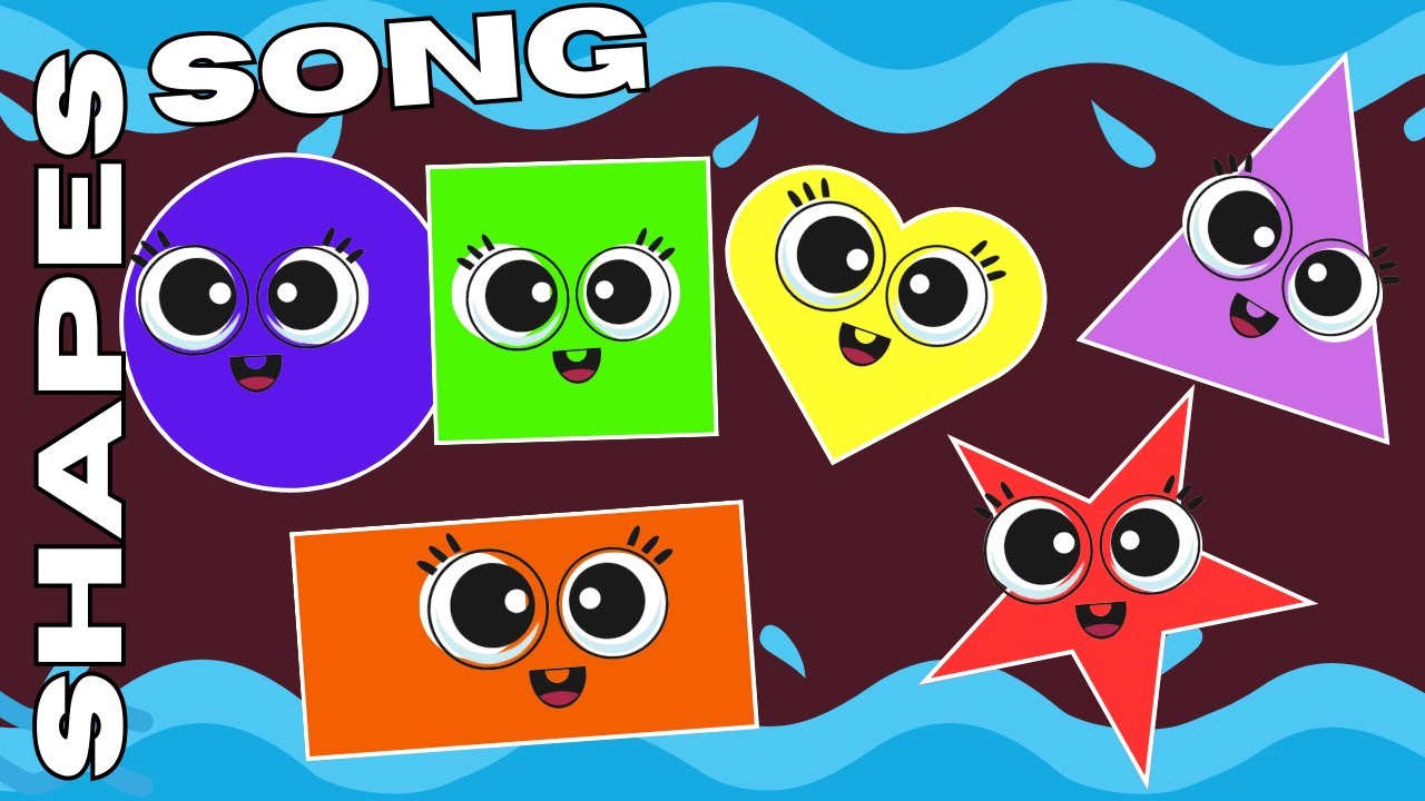Shapes Song | Nursery Rhymes for Kids, Babies and Toddlers | we are ...
