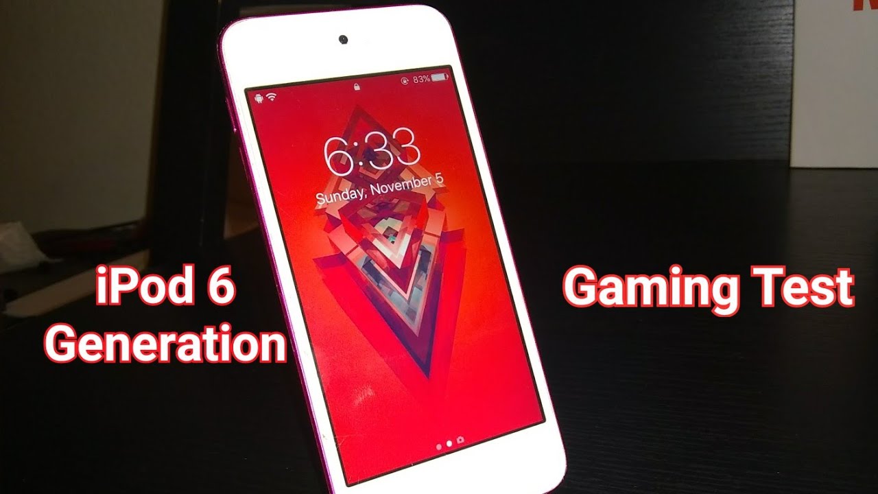 Gaming on the iPod 6 Generation|In 2017|Gaming Test - YouTube