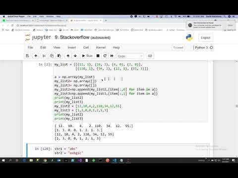 python - slice a list comprehension into a list of tuples - YouTube