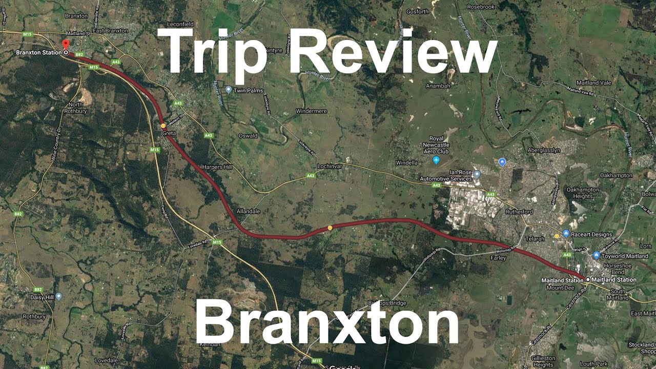 Trip Review: Branxton round trip - YouTube