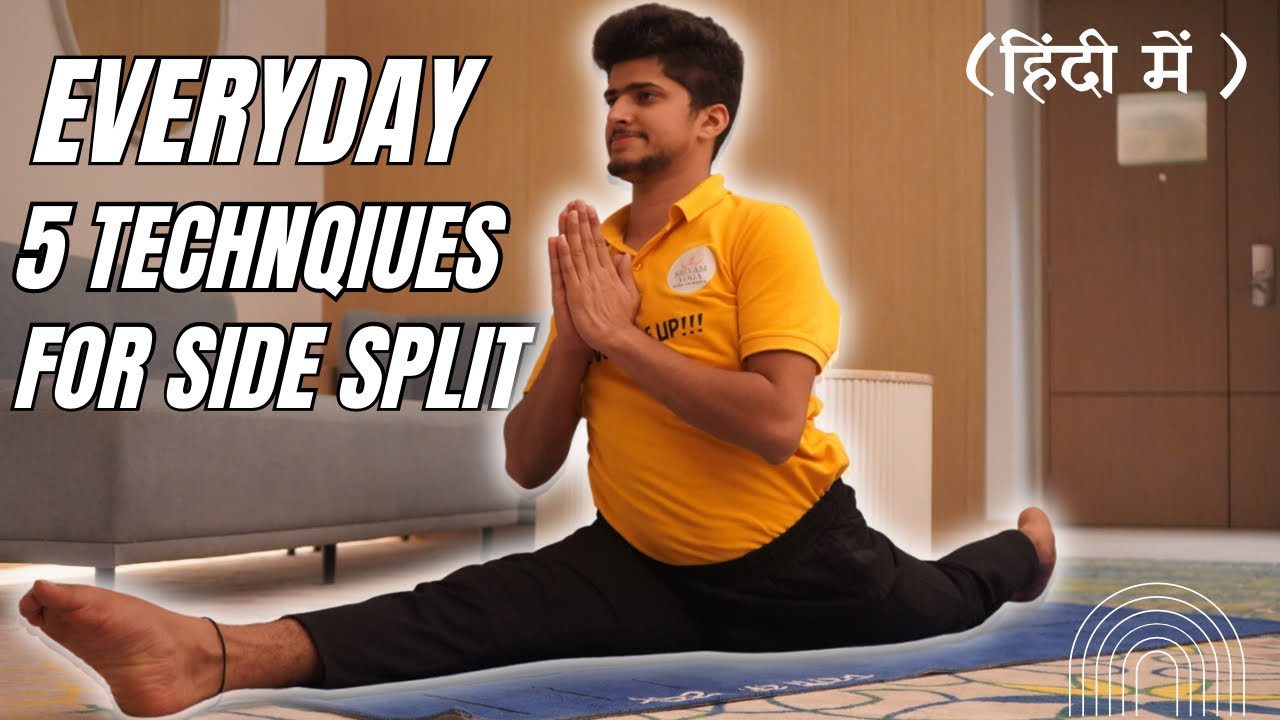 How to do side split | side split kaise Kare | best technique | #sidesplitkaisekare - YouTube