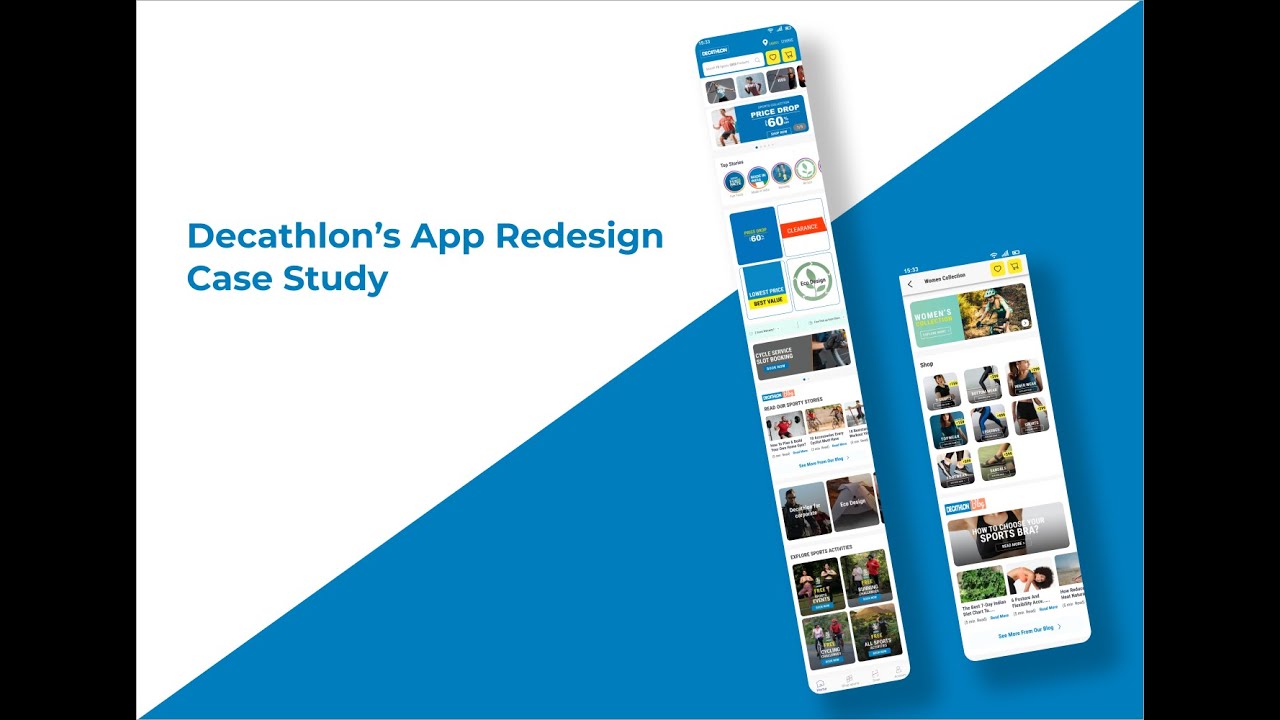 Decathlon App's Redesign - YouTube