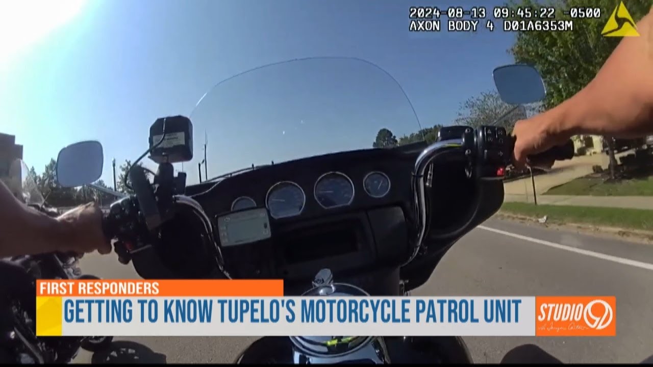 First Responders: Get to know Tupelo’s motorcycle patrol unit - YouTube