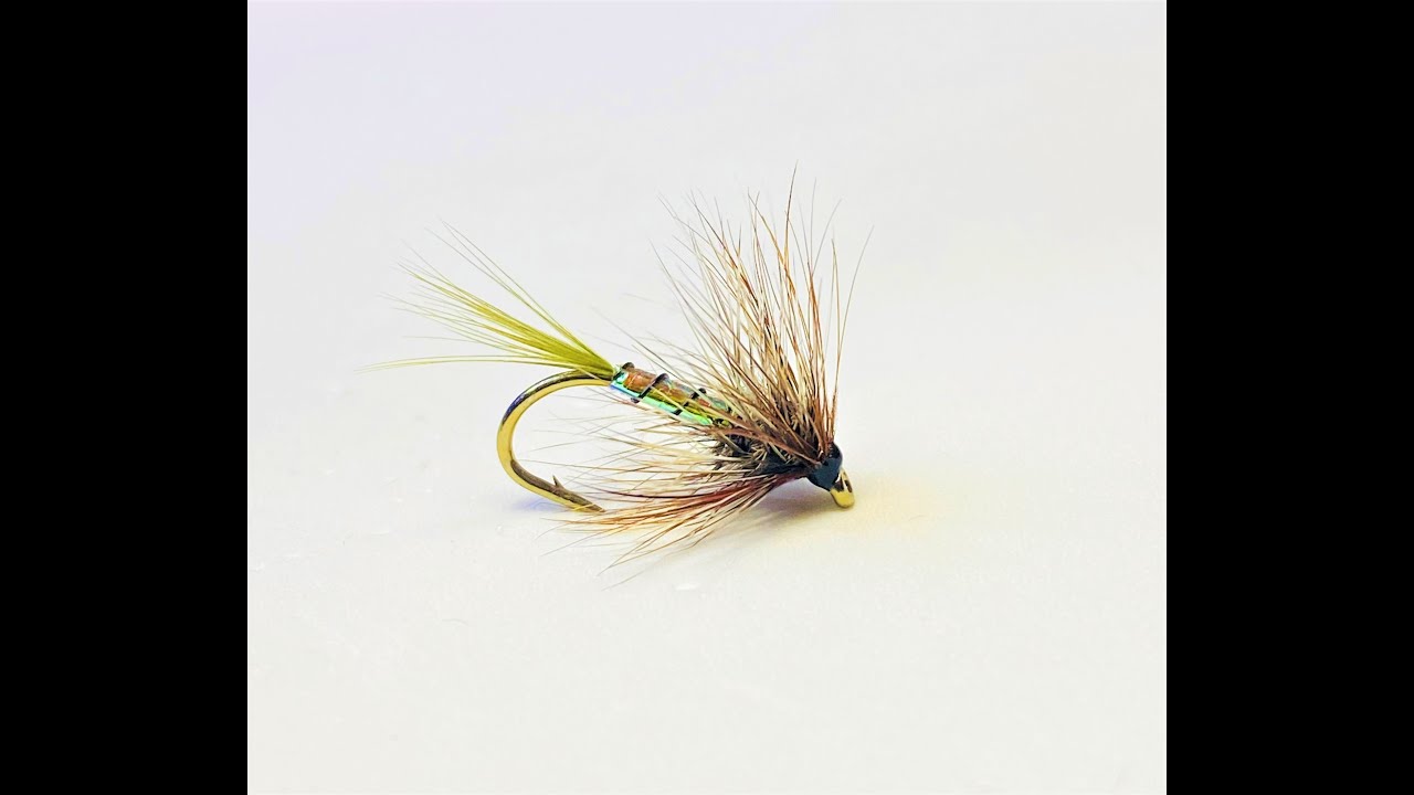 Tying a trout fly, Mirage Cruncher with Scott Jackson - YouTube