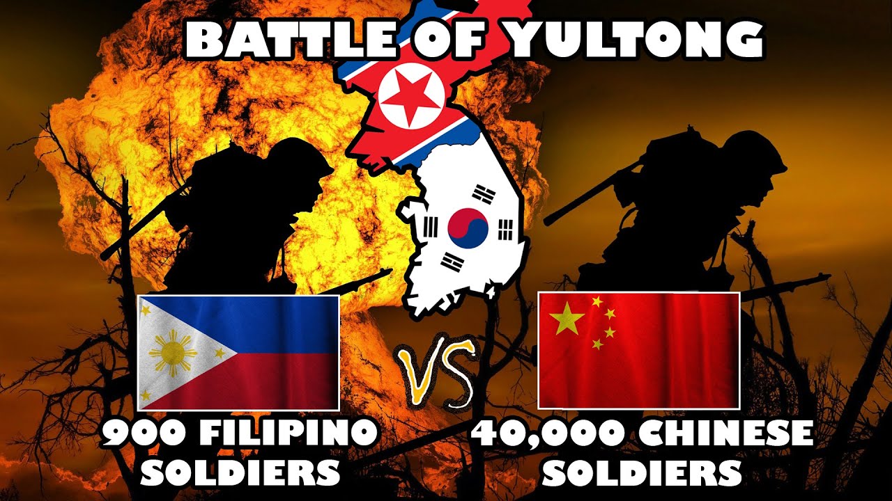 KOREAN WAR Battle of Yultong. Tinalo ng mga FILIPINO ang mga CHINESE ...