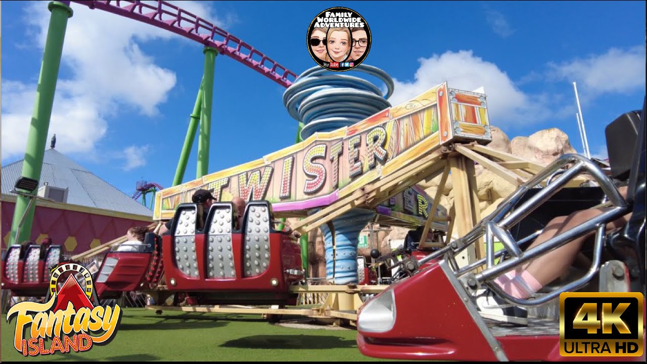 Twister Pov 4k Fantasy Island Skegness Uk England Youtube