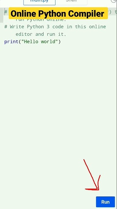 PYTHON ONLINE COMPILER 😎 | Mobile Me Online Compiler Kaise Chaley 🙂 ...