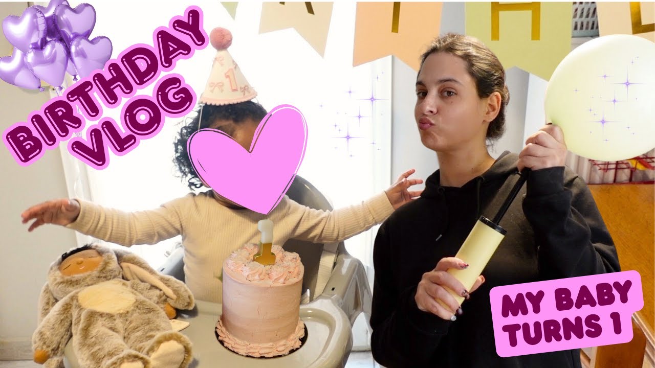 BIRTHDAY VLOG | Η ΚΟΡΗ ΜΟΥ ΓΙΝΕΤΑΙ 1 !!! 🎀🥳 - YouTube