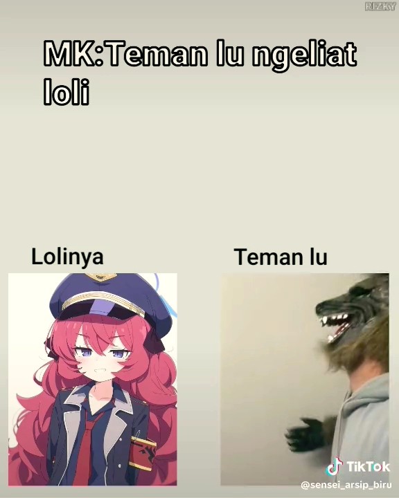 siapa tu kira²?! #jjedit #memes #anime #bluearchiveedit # ...