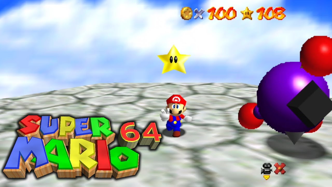 Super Mario 64 Polymoveset Mod Full Screen 16:9 (Gameplay Android ...