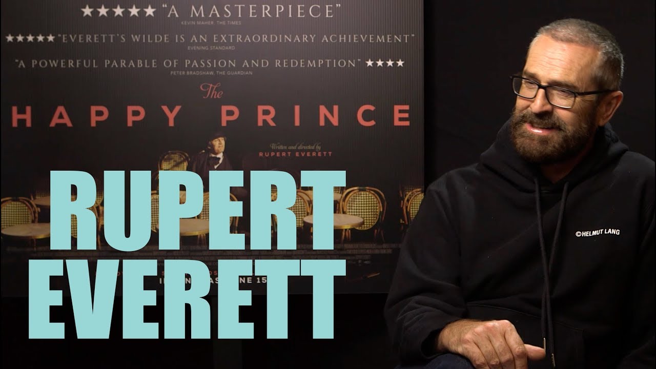 Interview - RUPERT EVERETT on playing Oscar Wilde in THE HAPPY PRINCE ...