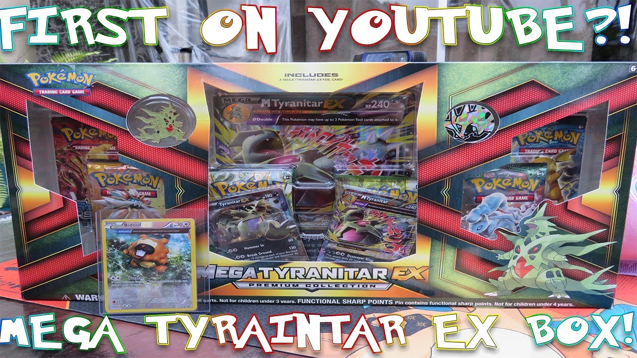 FIRST ON YOUTUBE?! INSANE PULLS! EARLY MEGA TYRANITAR PREMIUM ...