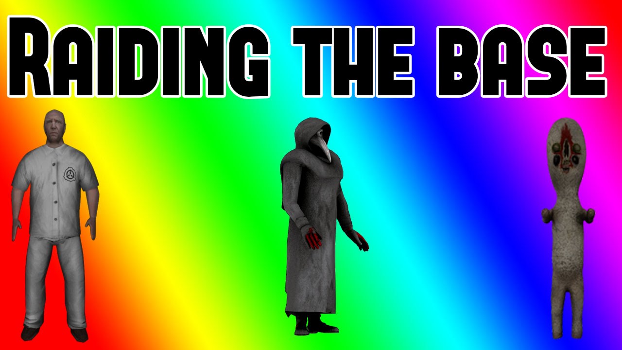 Gmod SCP RP Raiding the base - YouTube