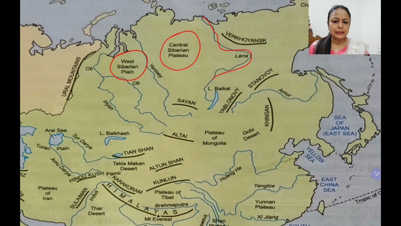 ASIA : PHYSICAL DIVISIONS- The Northern Lowlands - YouTube