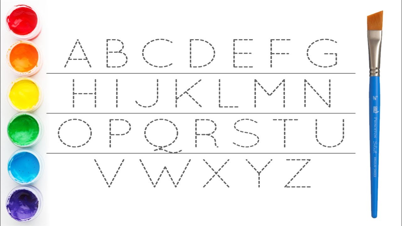 ABCD Alphabets.kids drawing and alphabets learning.counting numbers and ...