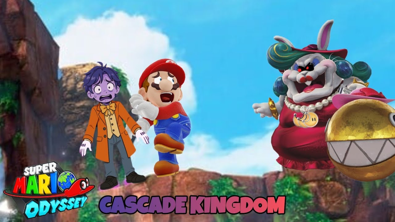 Pretty waterfalls! | Super Mario Odyssey - Cascade Kingdom - YouTube