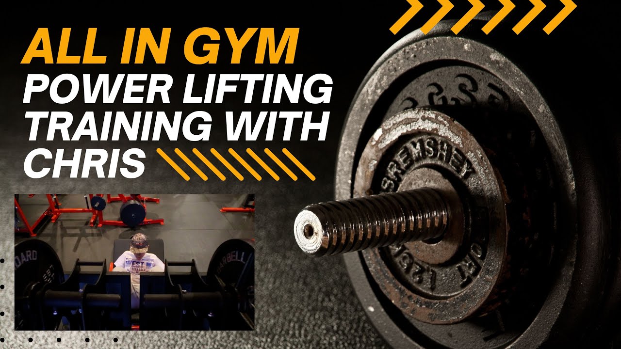 Powerlifting Training Session With Chris - YouTube