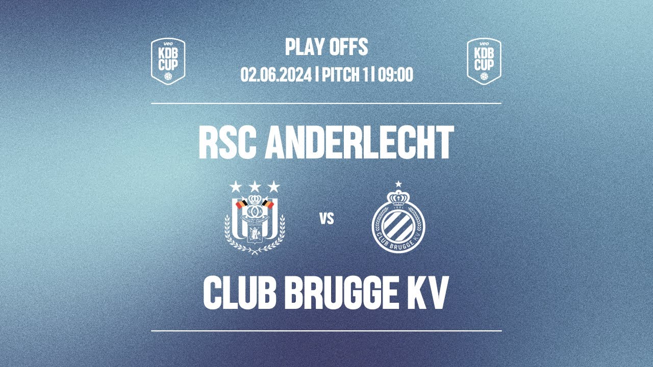 RSC Anderlecht vs Club Brugge KV - YouTube