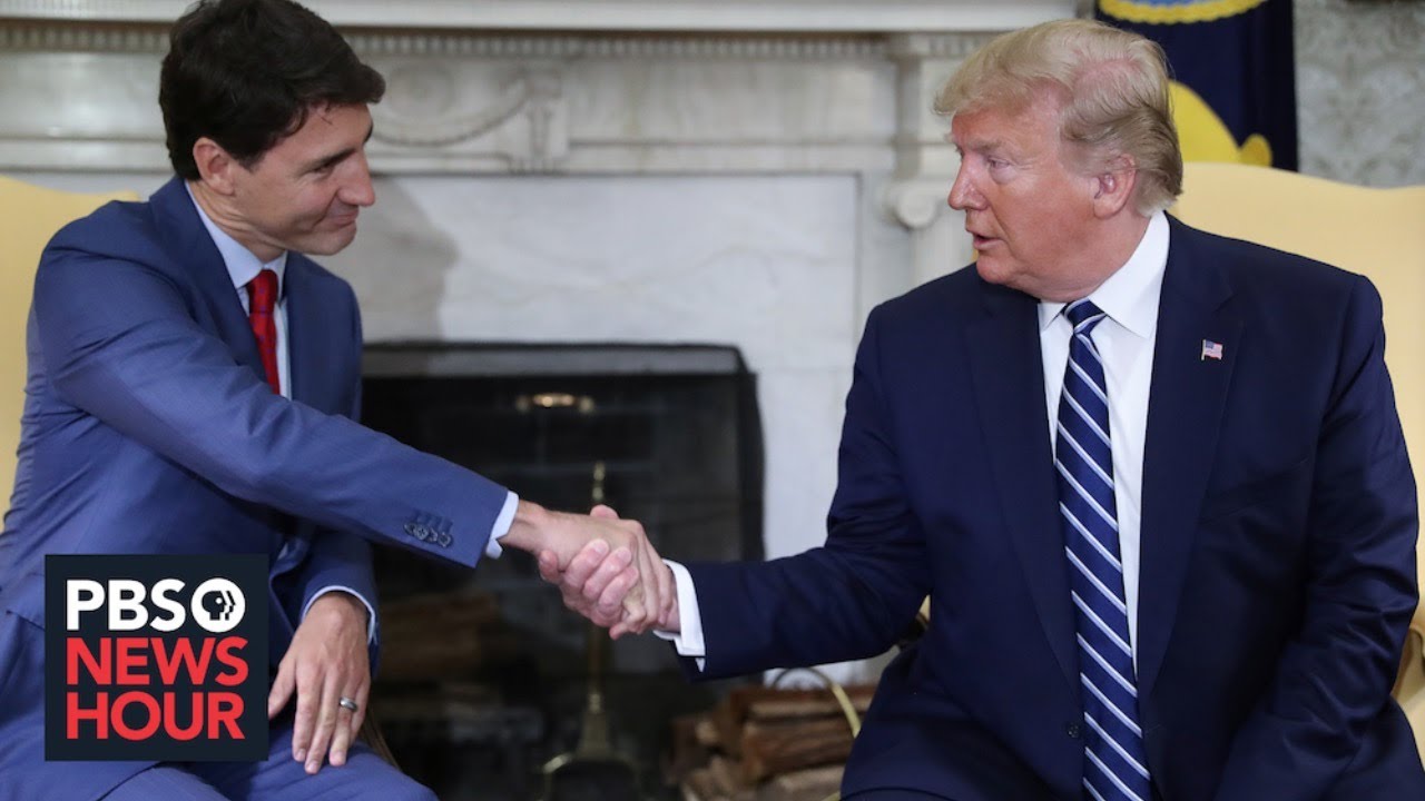 WATCH LIVE: Trump meets with Canadian PM Justin Trudeau during NATO ...