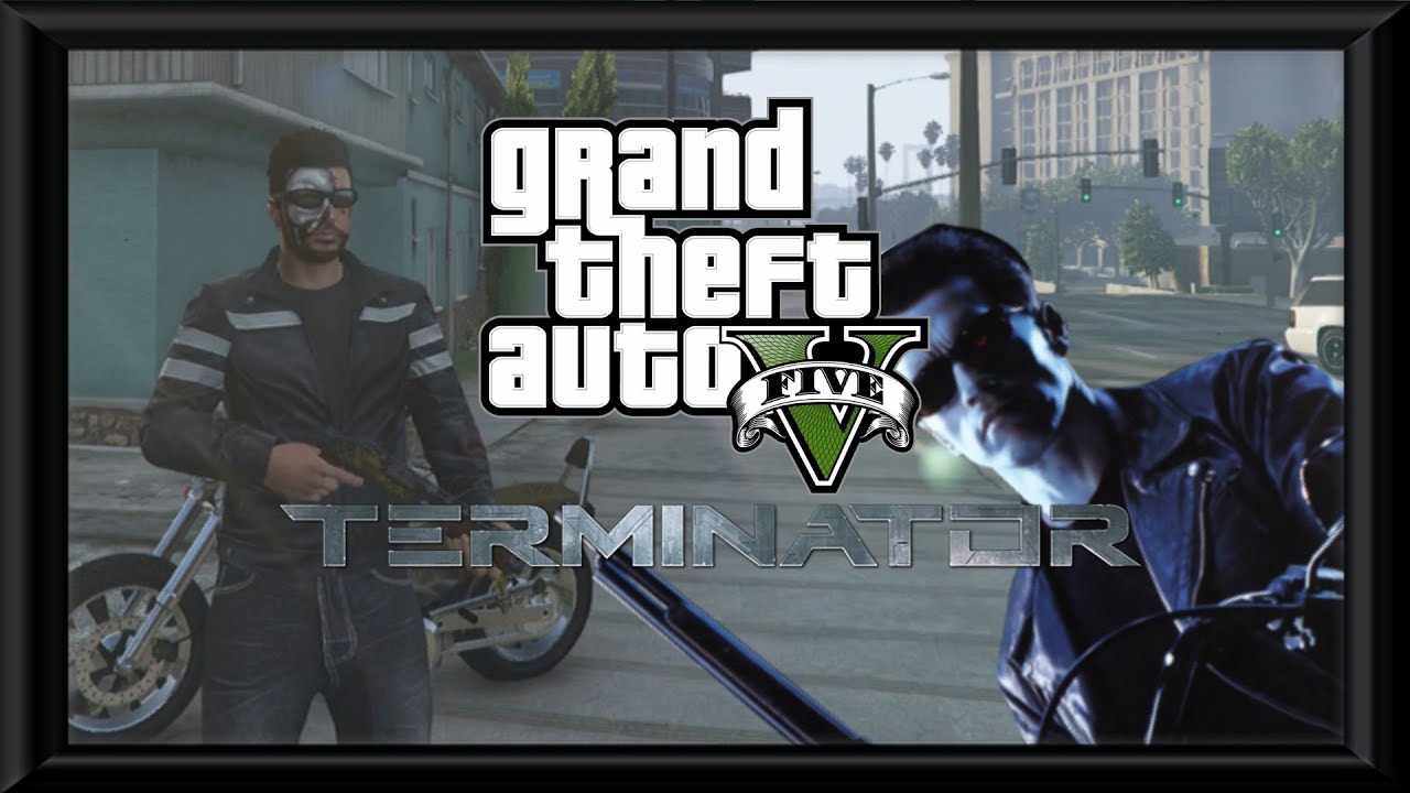 GTA 5 |Terminator Outfit| - YouTube