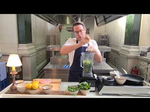 The Ned's Executive Chef Anthony Fletcher Chef, demonstrates how to ...
