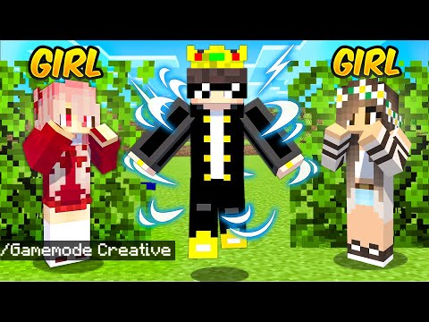 I Secretly Used 'CREATIVE MODE' On a Random Minecraft Server! | Cuties SMP