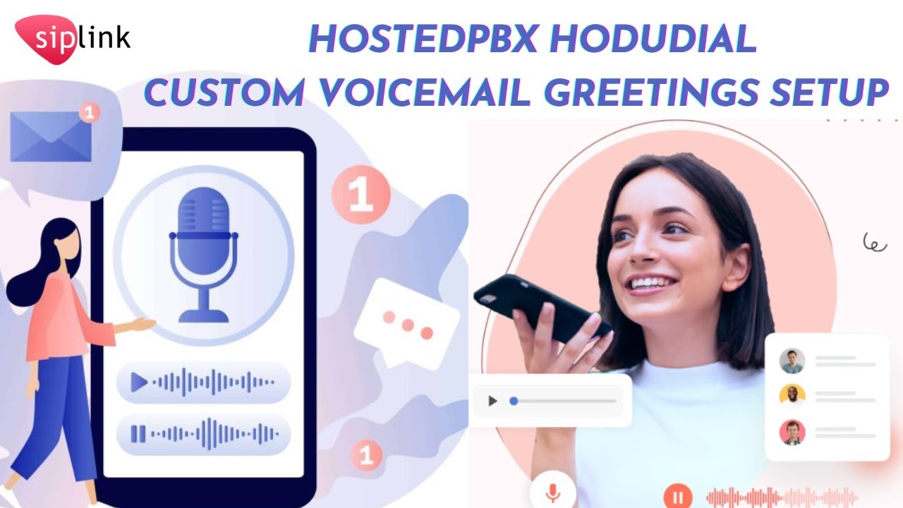 Custom Voicemail Greetings Setup on HostedPBX | Siplink | HoduDial ...