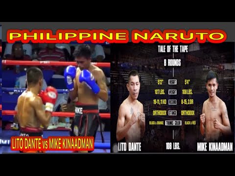 WBF INTERNATIONAL MINIMUM-WEIGHT CHAMPION LITO “NARUTO” DANTE vs MIKE ...