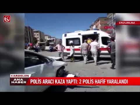 Kardelen TV | İhbara Giden Polis Aracı Kaza Yaptı
