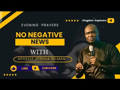 6PM PRAYERS WITH APOSTLE JOHSUA SELMAN//2024