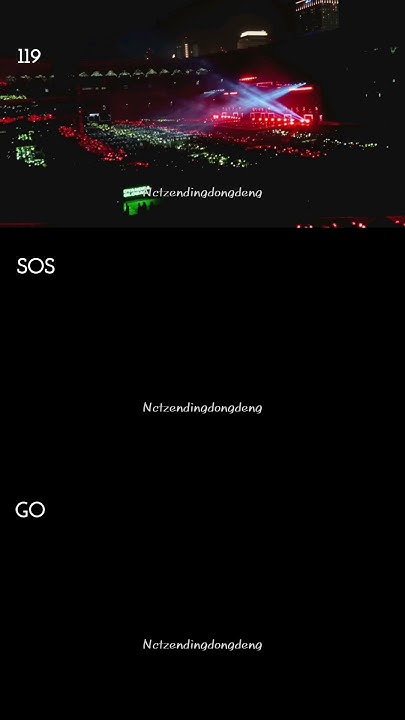 fanlight performance 119, SOS, GO #thedreamshow3injakarta #nctdream - YouTube
