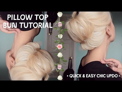 Easy Chic Updo Tutorial: \
