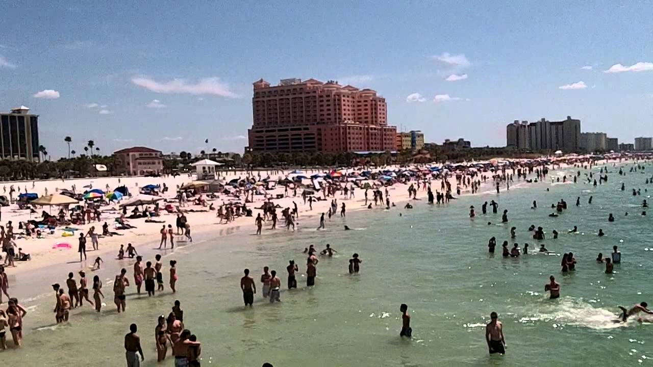View from Pier 60 Clearwater Beach - YouTube