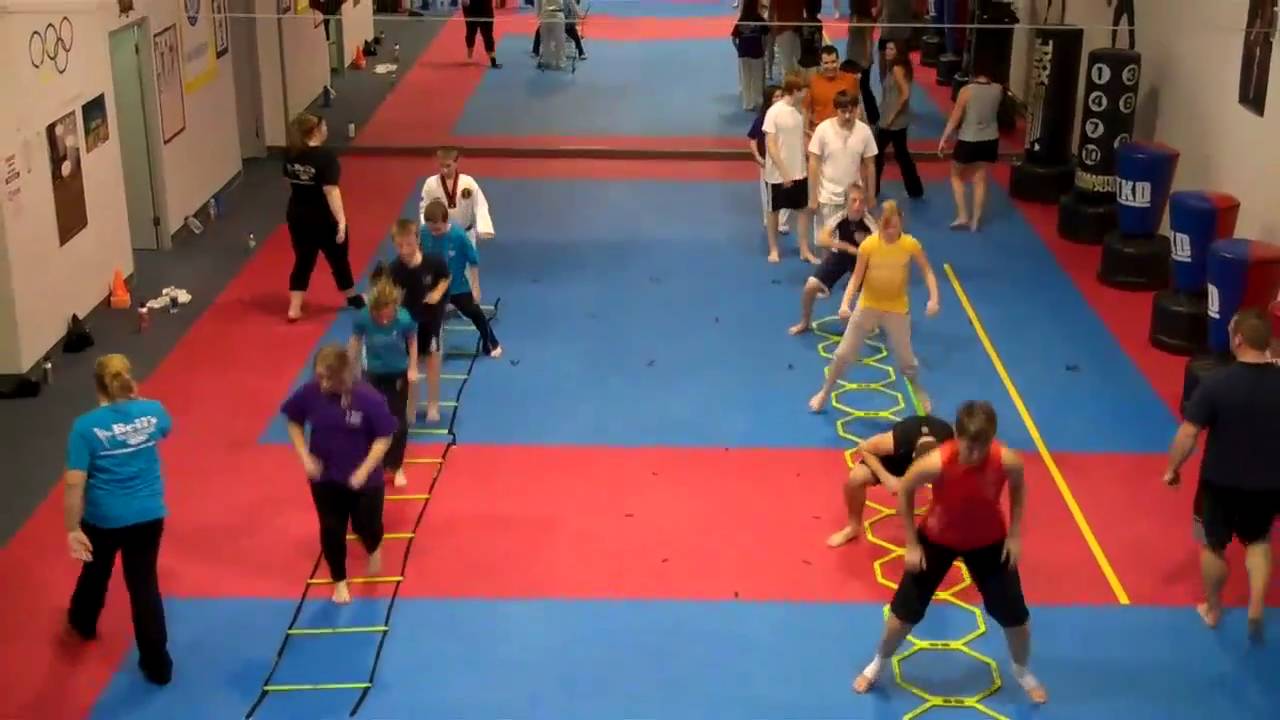 Taekwondo Fitness Class - YouTube