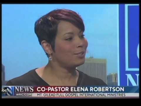 Co-Pastor Elena Robertson WRIC8 Interview March 27, 2014 - YouTube