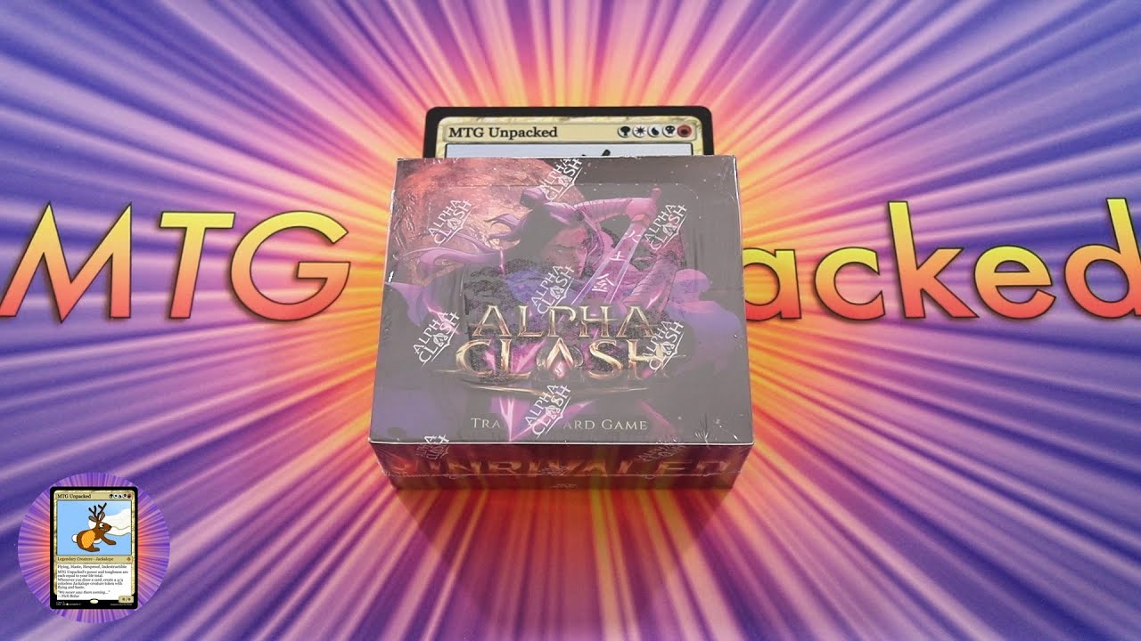 Alpha Clash TCG Unrivaled Booster Box - NICE PULLS! - YouTube