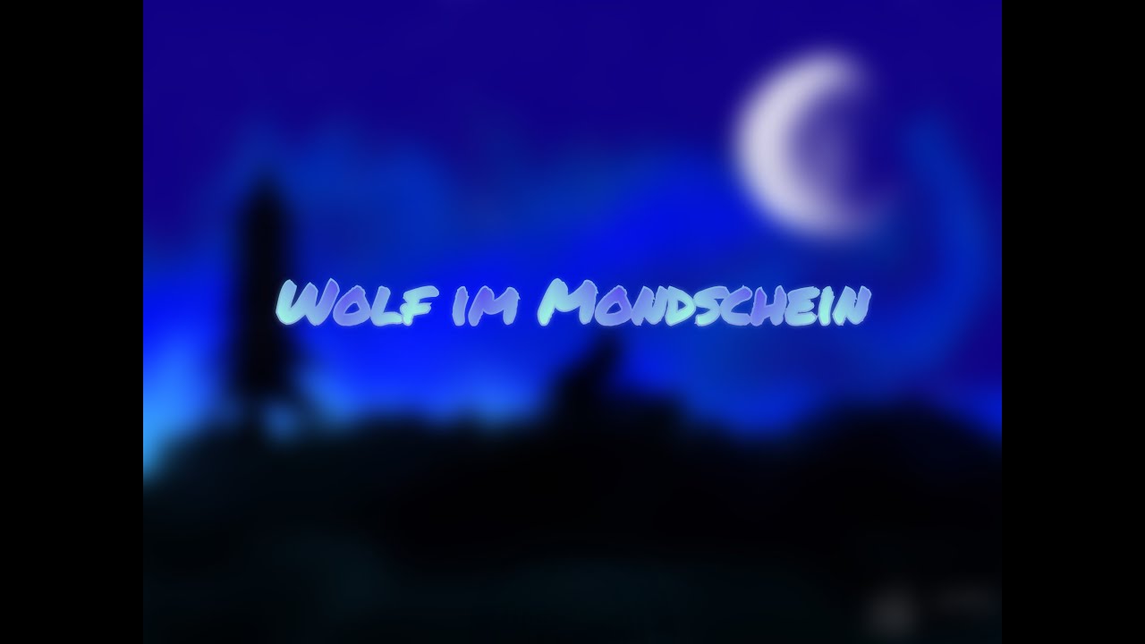 Wolf im Mondschein - YouTube