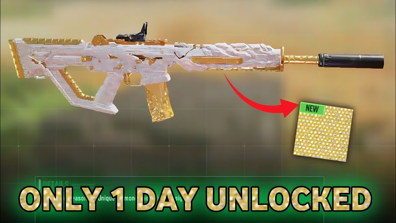 HOW TO UNLOCK DIAMOND CAMO ONLY 1 DAY IN COD MOBILE - YouTube