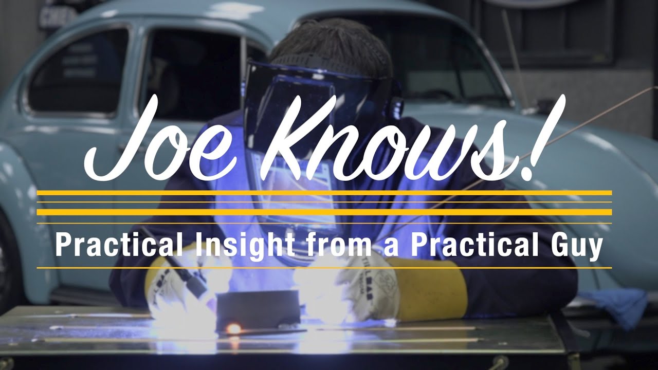 Joe Knows! Top 3 Things YOU NEED to Start TIG Welding Today! Eastwood ...