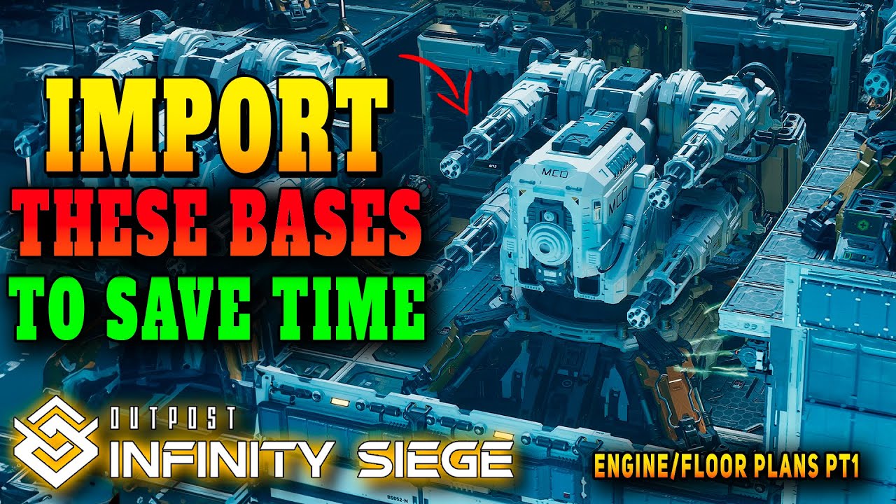 Outpost: Infinity Siege: Best Bases To Import - Engine Room/Floor ...