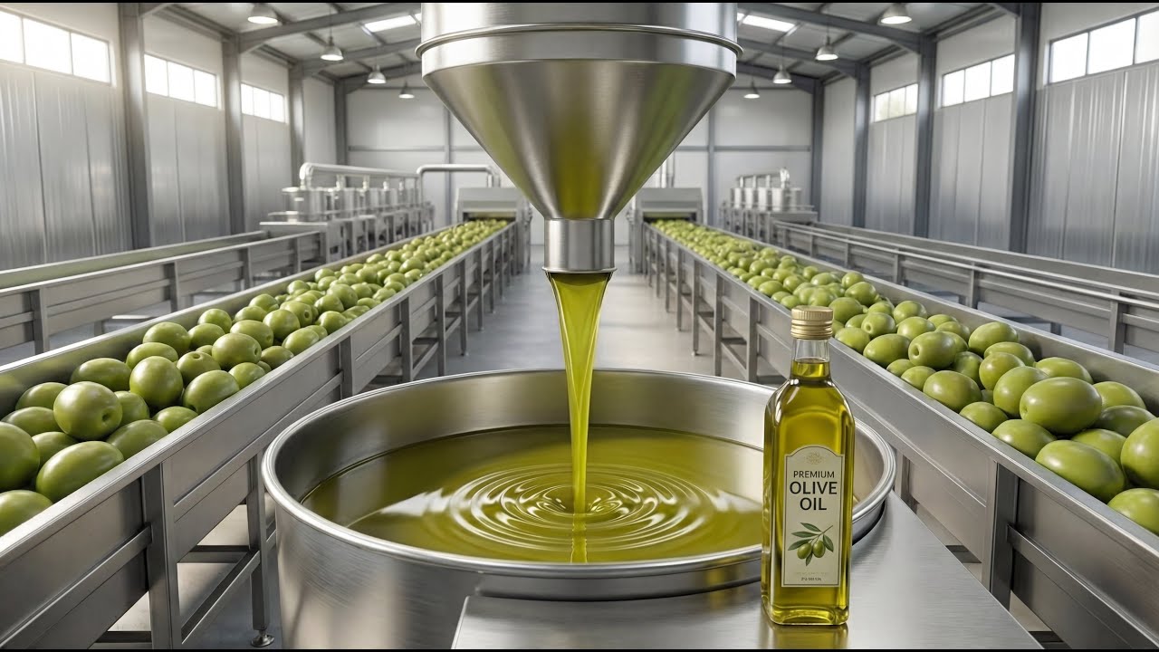 Inside the Premium Olive Oil Facility – (Full Process) How Ultra-Luxury ...