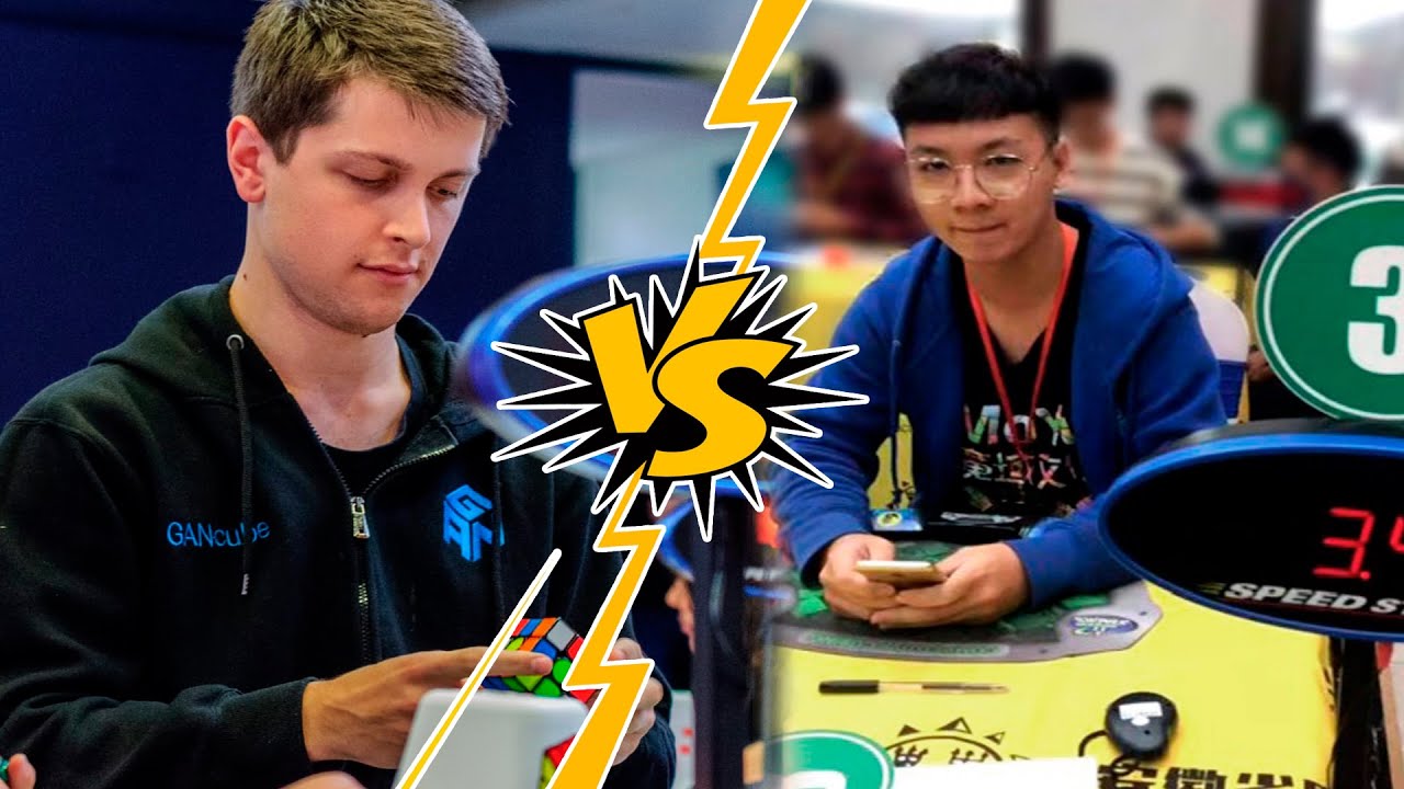 Feliks Zemdegs VS. Yusheng Du | Mejores tiempos (WR) - YouTube